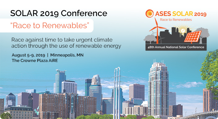 ASES SOLAR 2019 | American Solar Energy Society